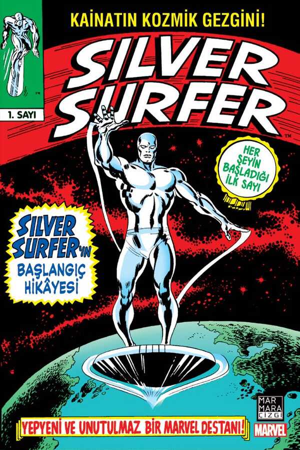 Silver Surfer #1 Silver Surfer, Marvel One-Shot Marmara Çizgi 0